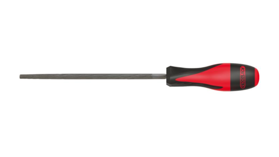 Lime Ronde Emmanchée Demi douce L.250 Mm ks tools | Samfi