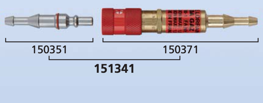Coupleur Mâle/femelle Arpf Gaz Tuyau | Samfi Tunisie