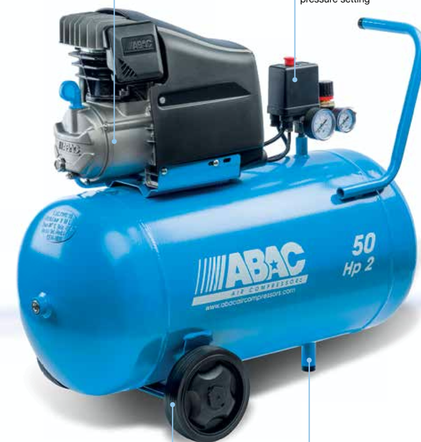 Compresseur A Air Abac Pole Position L20 24l 230 V | Samfi Tunisie