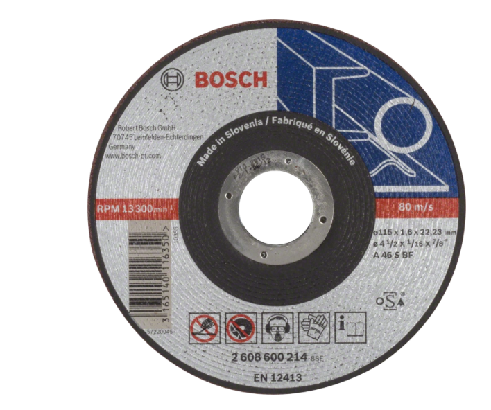 Disque à Tronçonner Métal 115×22×2,5 Mm Bosch | Samfi
